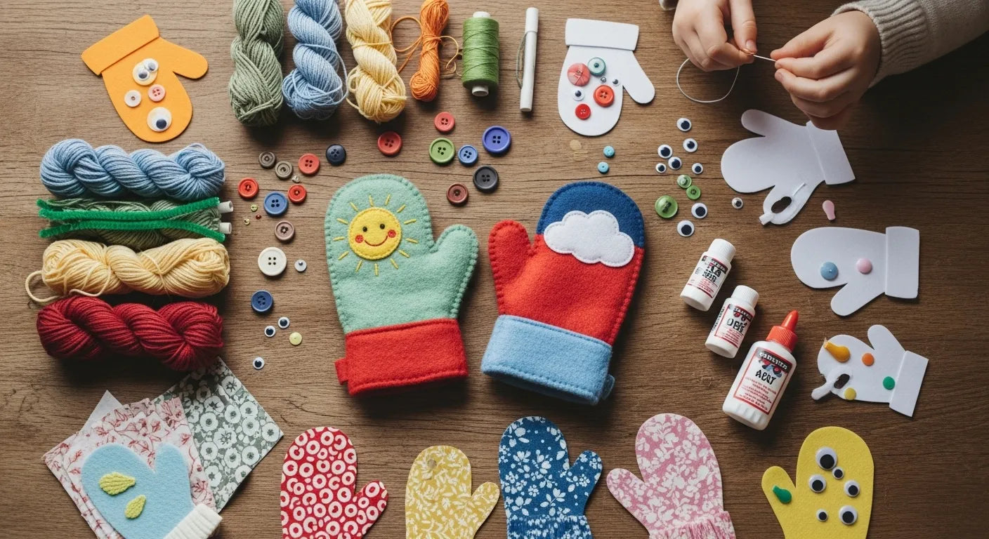 Cozy Creations: The Ultimate Guide to Mitten Crafts for Kids | I'm the ...