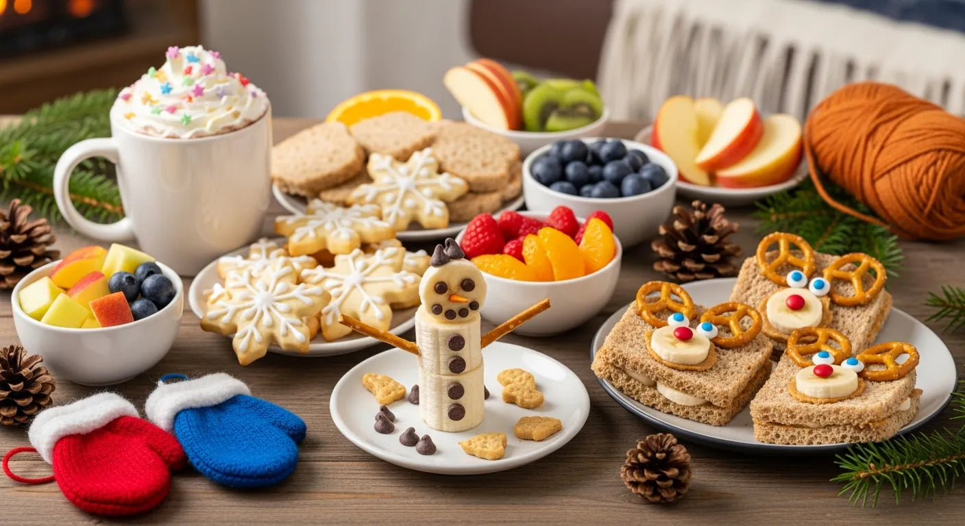 Cozy & Creative Winter Snack Ideas for Kids | I'm the Chef Too