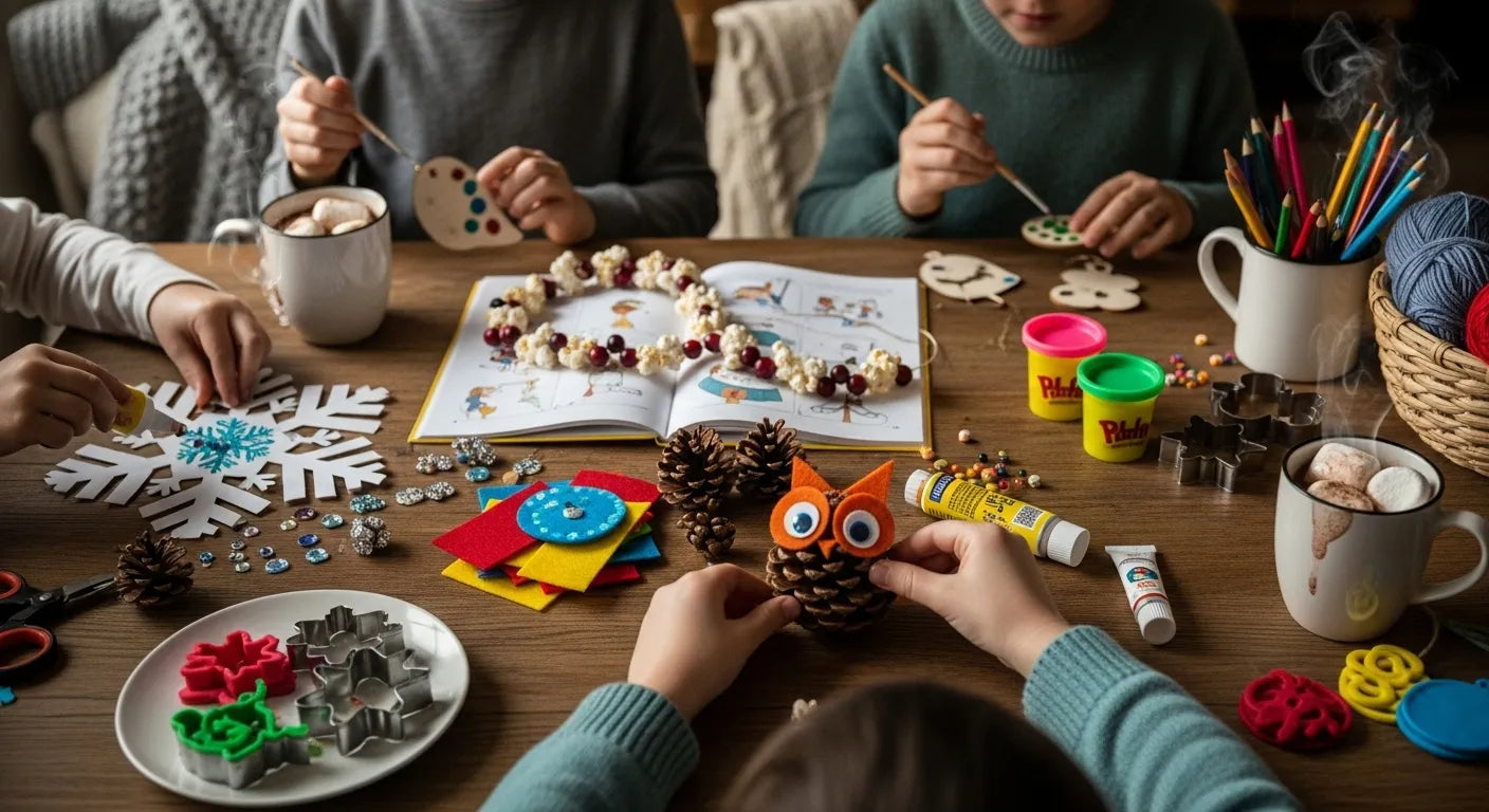 Cozy Up & Create: Fun Winter Break Crafts for Kids | I'm the Chef Too