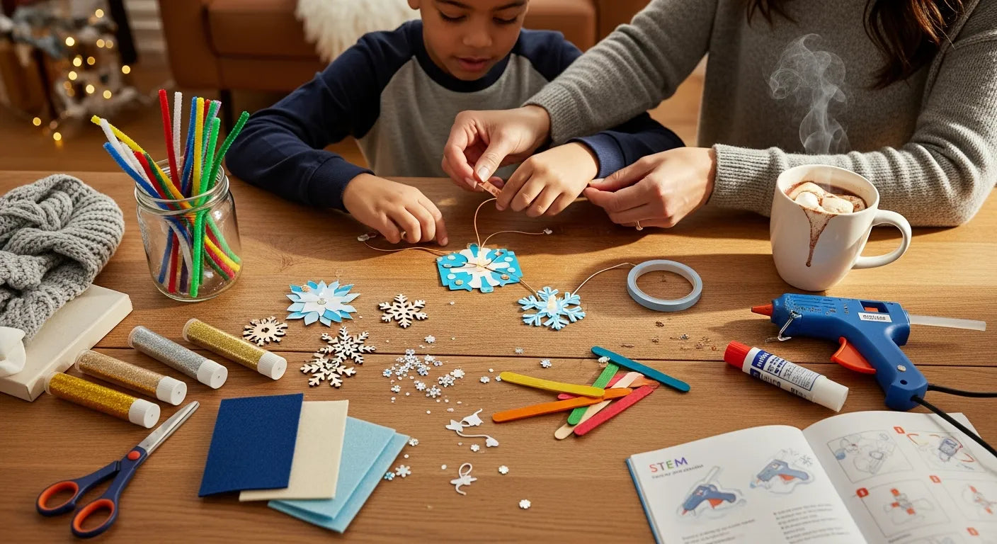 Cozy Winter Crafts for Kids: STEM Fun & Family Bonding | I'm the Chef Too
