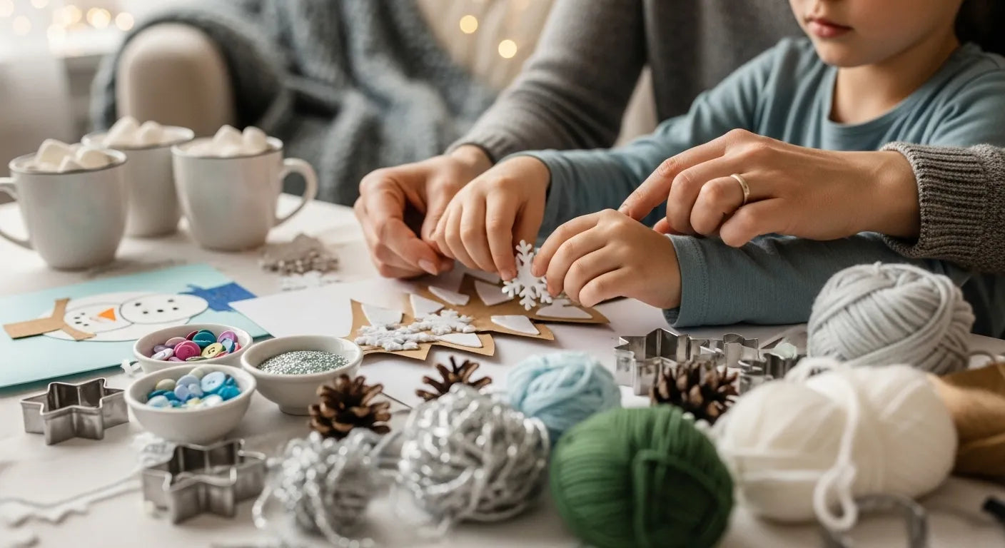 Cozy Winter Crafts: Sparking Joy and Learning with Kids | I'm the Chef Too