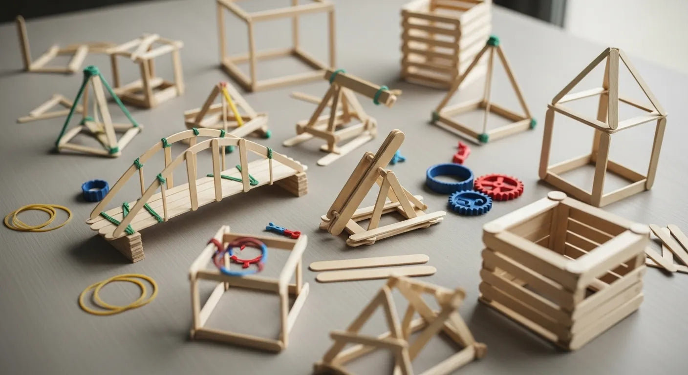 Craft Stick STEM Projects: Everyday Learning Fun | I'm the Chef Too