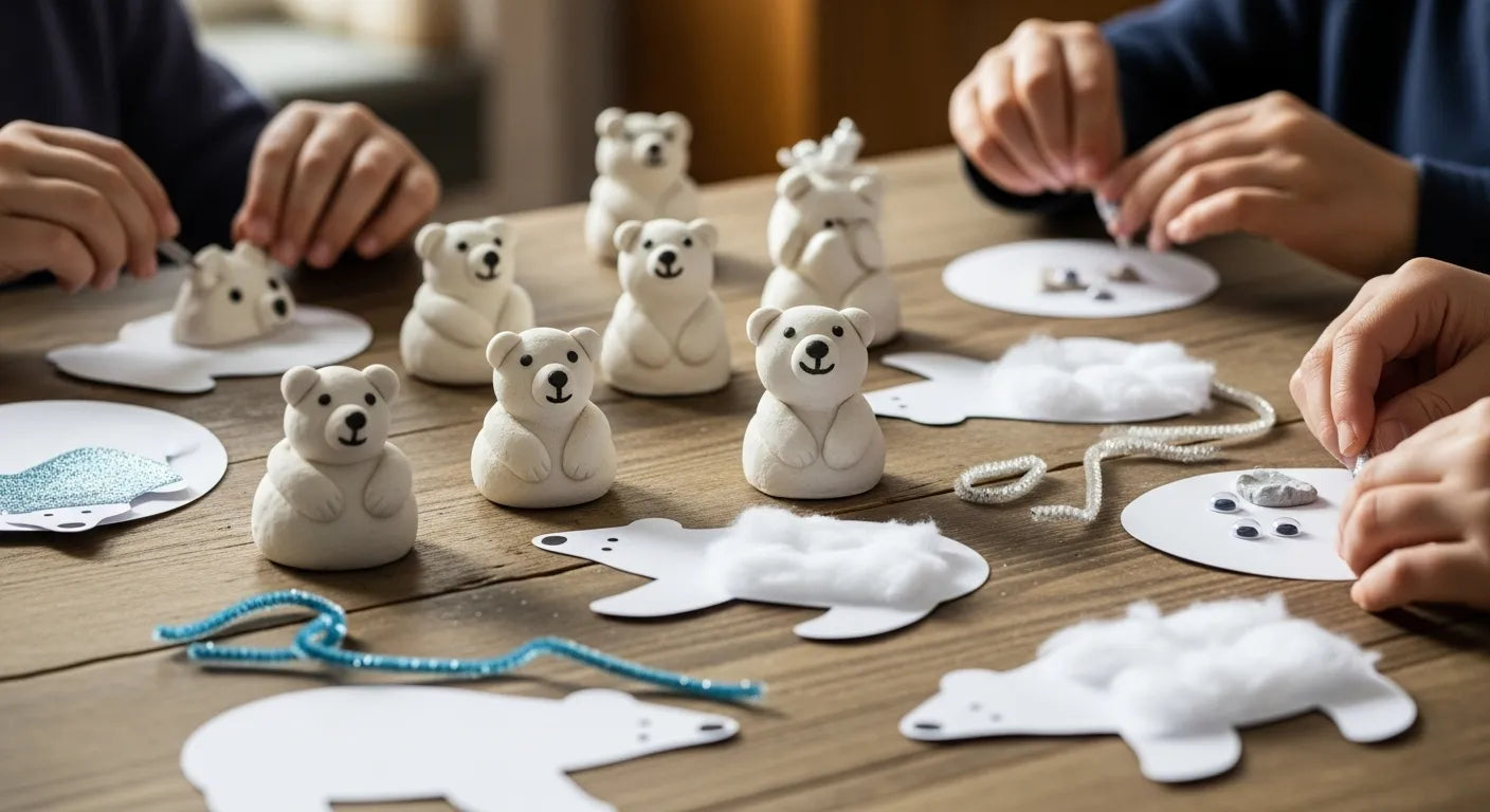 Crafting Arctic Adventures: Fun Polar Bear Crafts for Kids | I'm the ...