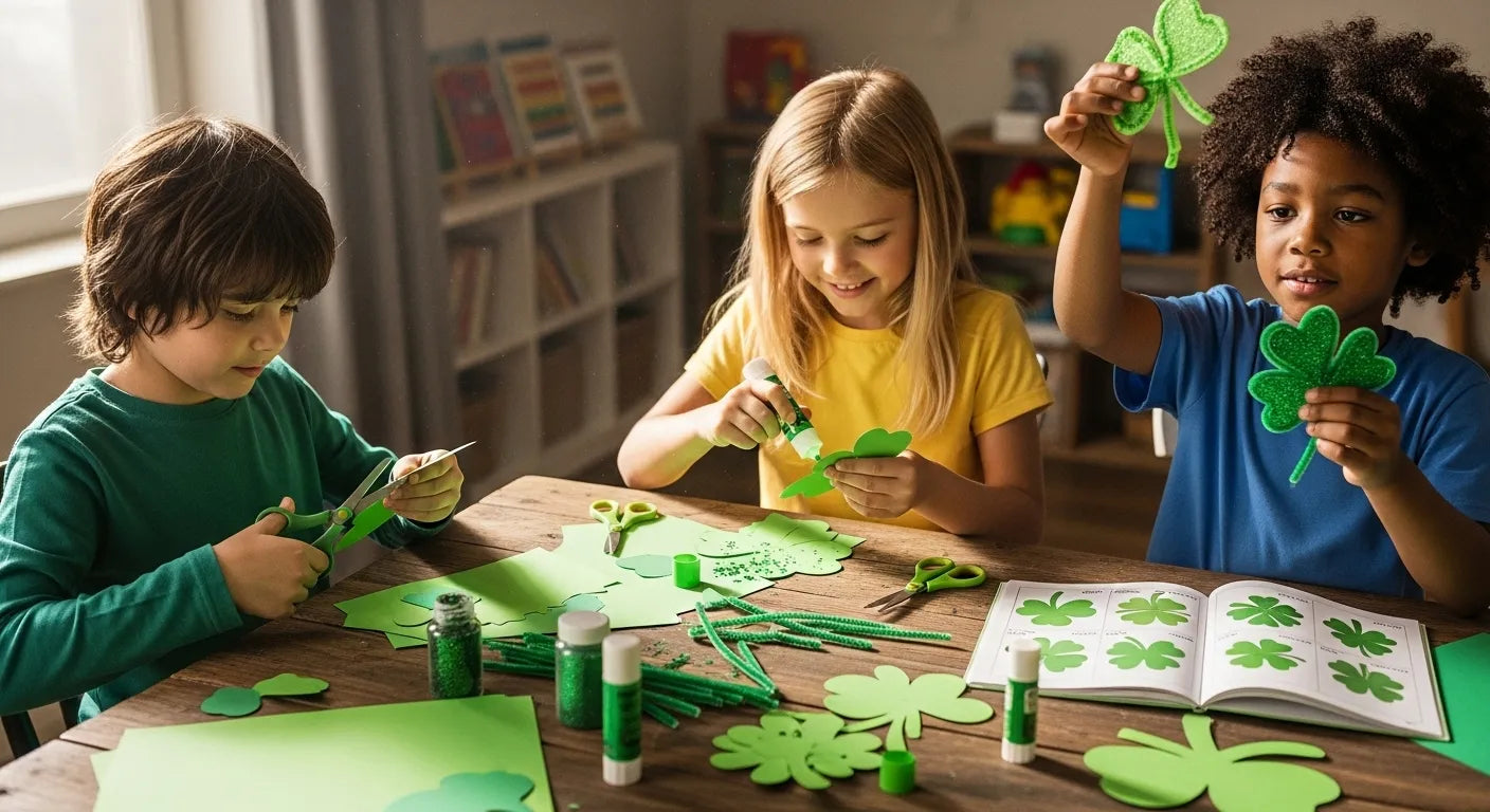 Crafting Clovers: Fun & Educational Activities for Kids | I'm the Chef Too