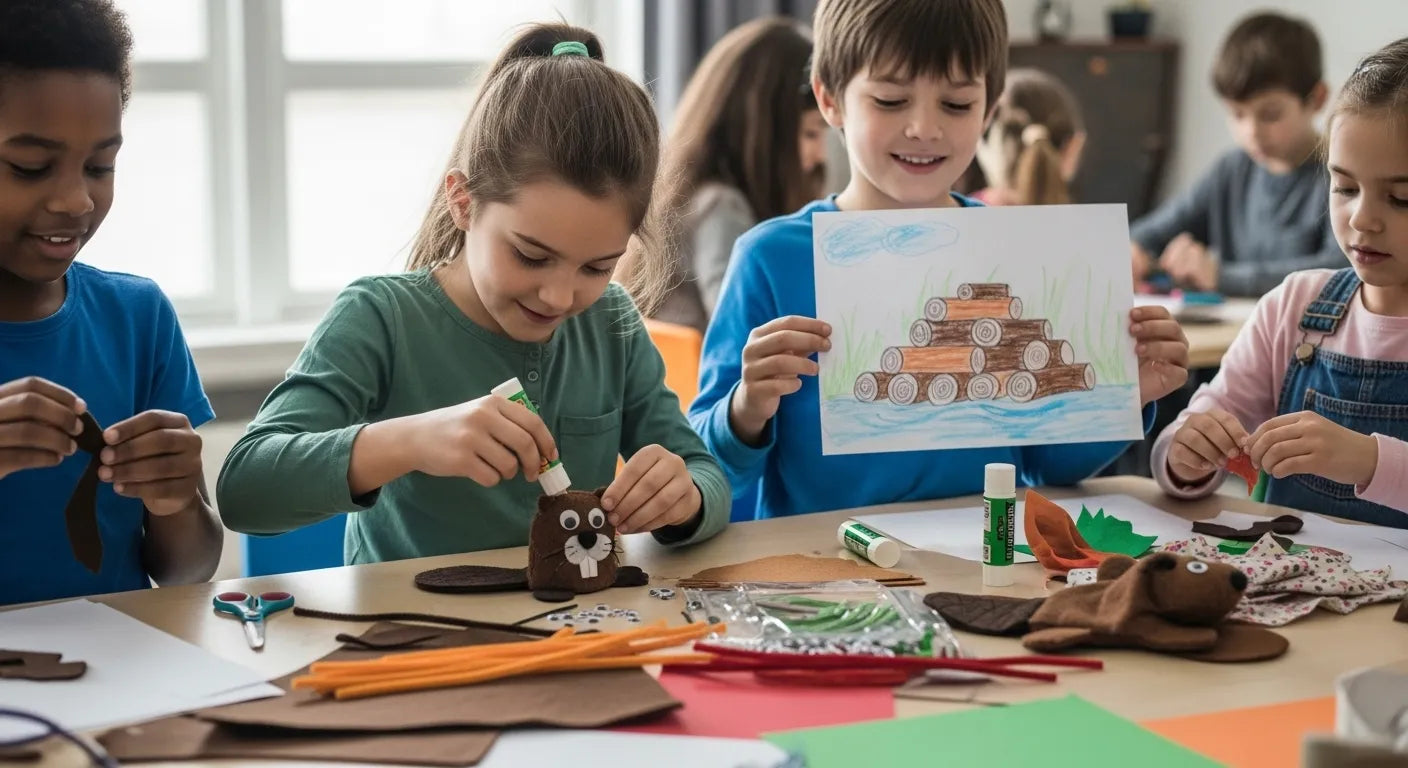 Crafting Critters: Delightful Beaver Adventures for Kids | I'm the Chef Too