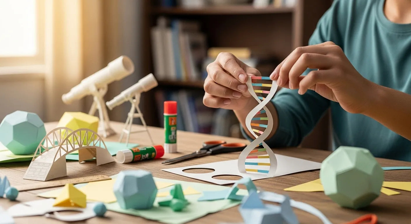 Crafting Curiosity: Engaging STEM Paper Projects | I'm the Chef Too