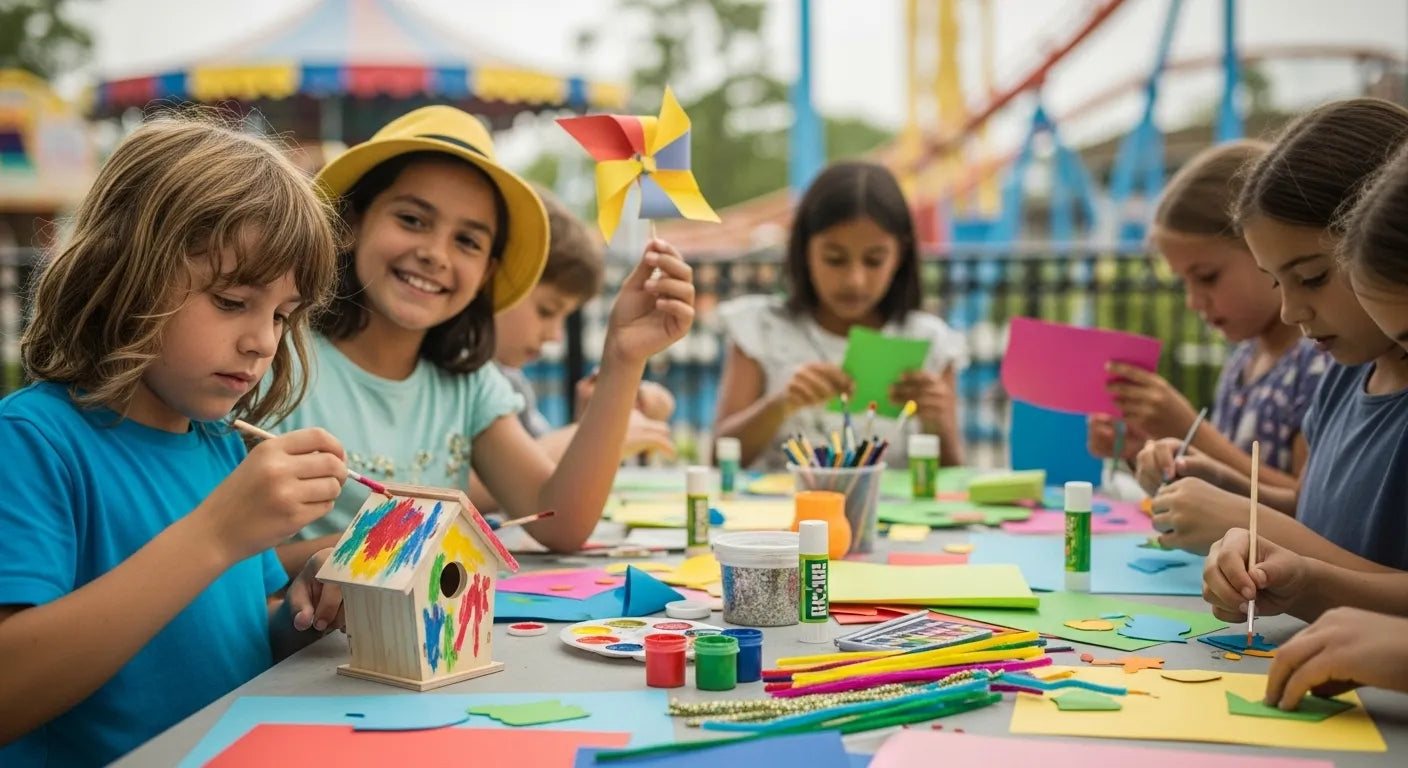 Crafting Fun: An Amusement Park Adventure for Kids | I'm the Chef Too
