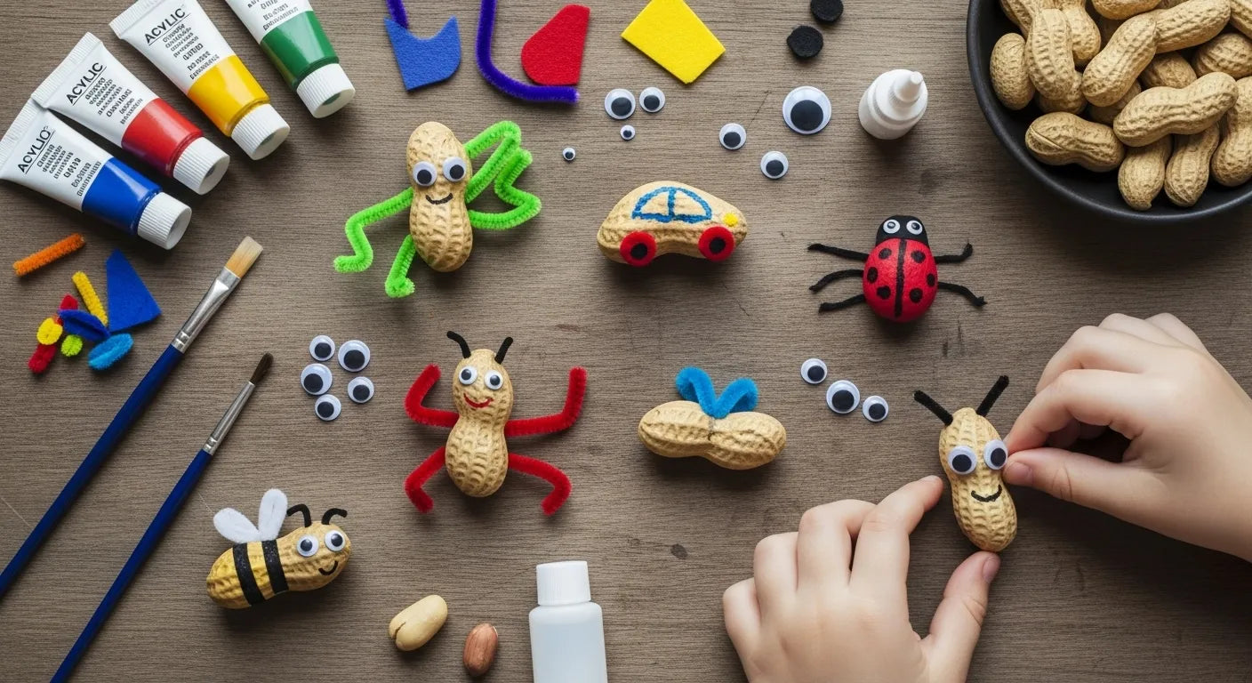 Crafting Fun: Dive into Delightful Peanut Projects for Kids | I'm the ...