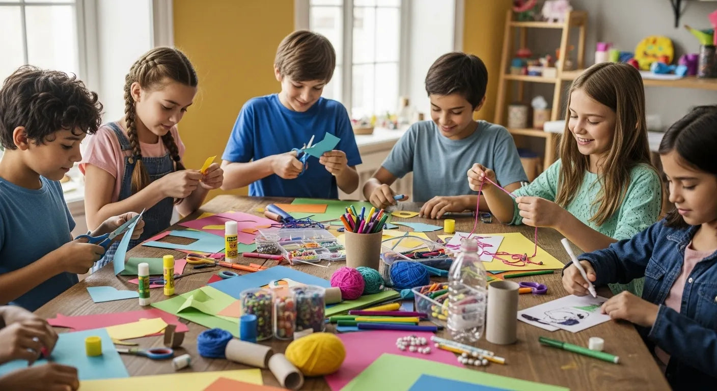 Crafting Fun: Easy Projects for Large Kids' Groups | I'm the Chef Too
