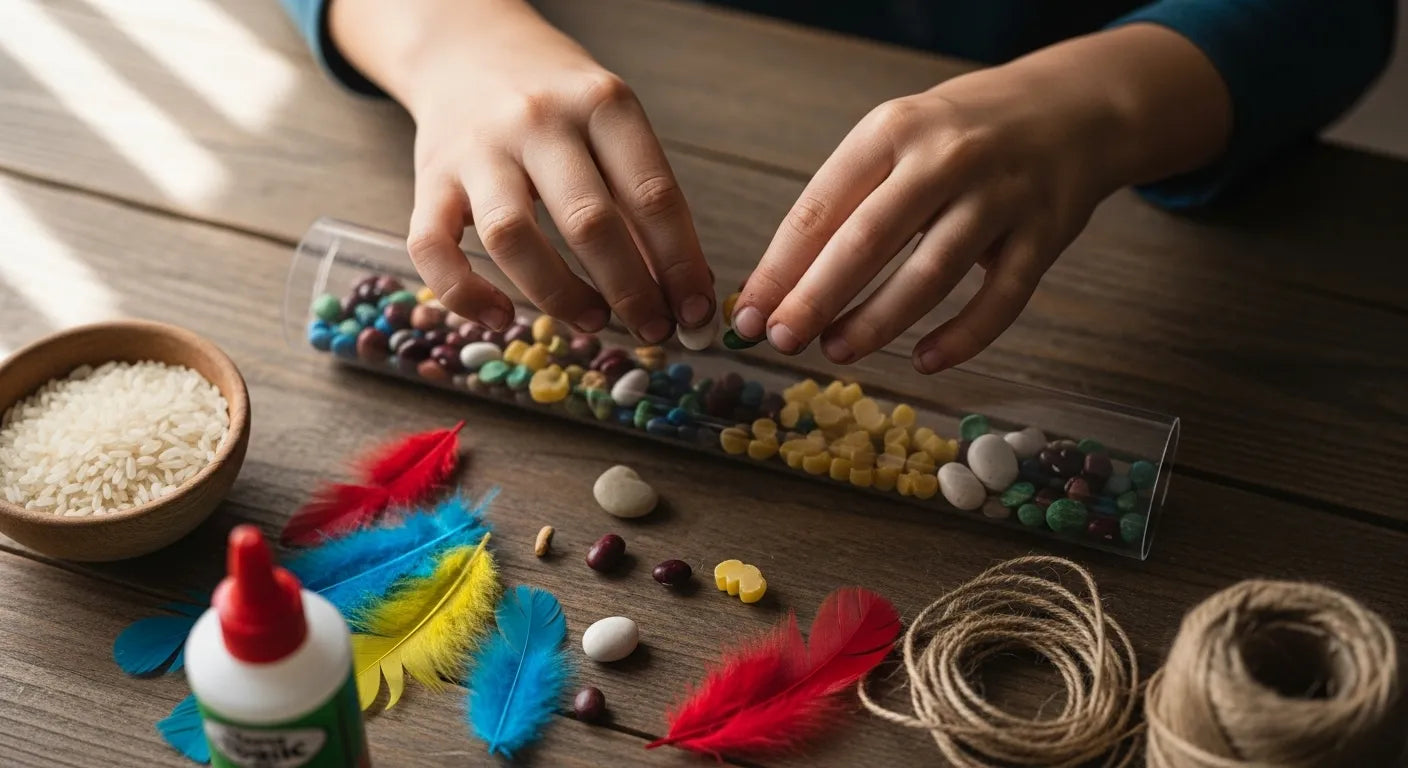 Crafting Harmony: The Ultimate Rain Stick Craft for Kids | I'm the Chef Too