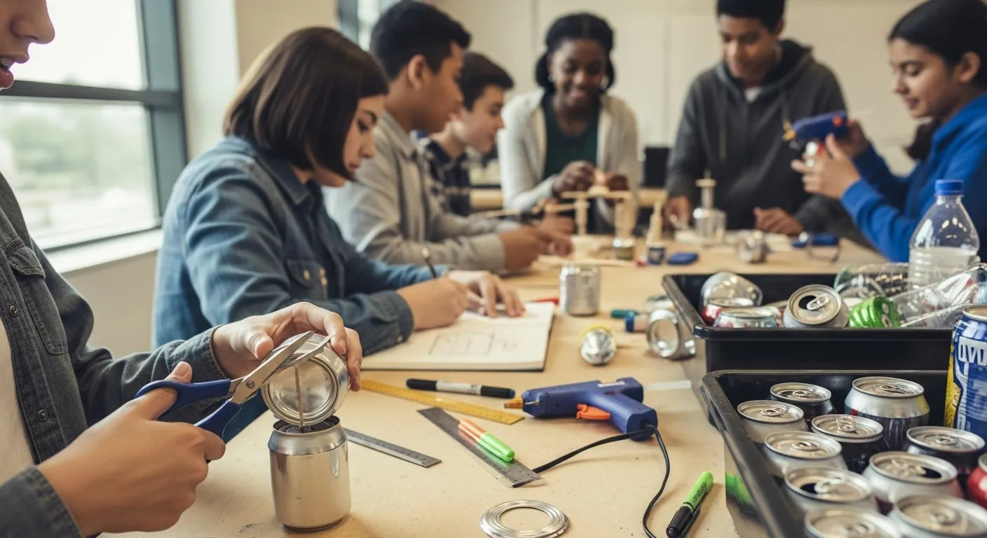 Crafting Ingenuity: The Aluminum Can STEM Project Experience | I'm the ...