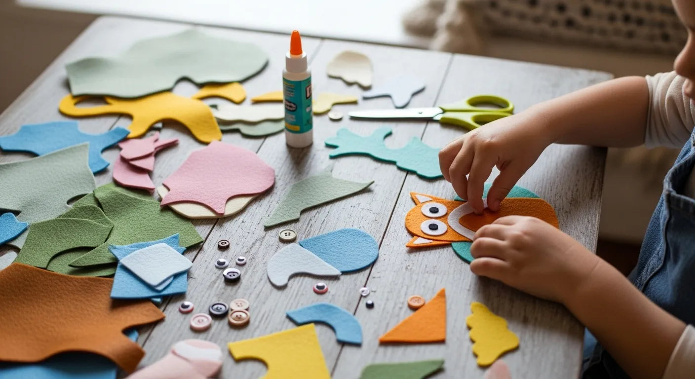 Crafting Joy: Endless Felt Crafts for Kids | I'm the Chef Too