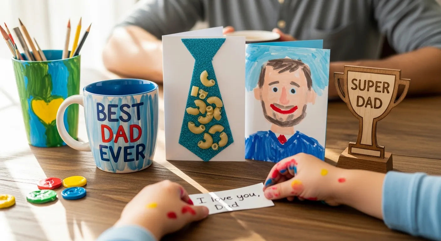 Crafting Joy: Fathers Day Kid Crafts Dad Will Treasure | I'm the Chef Too