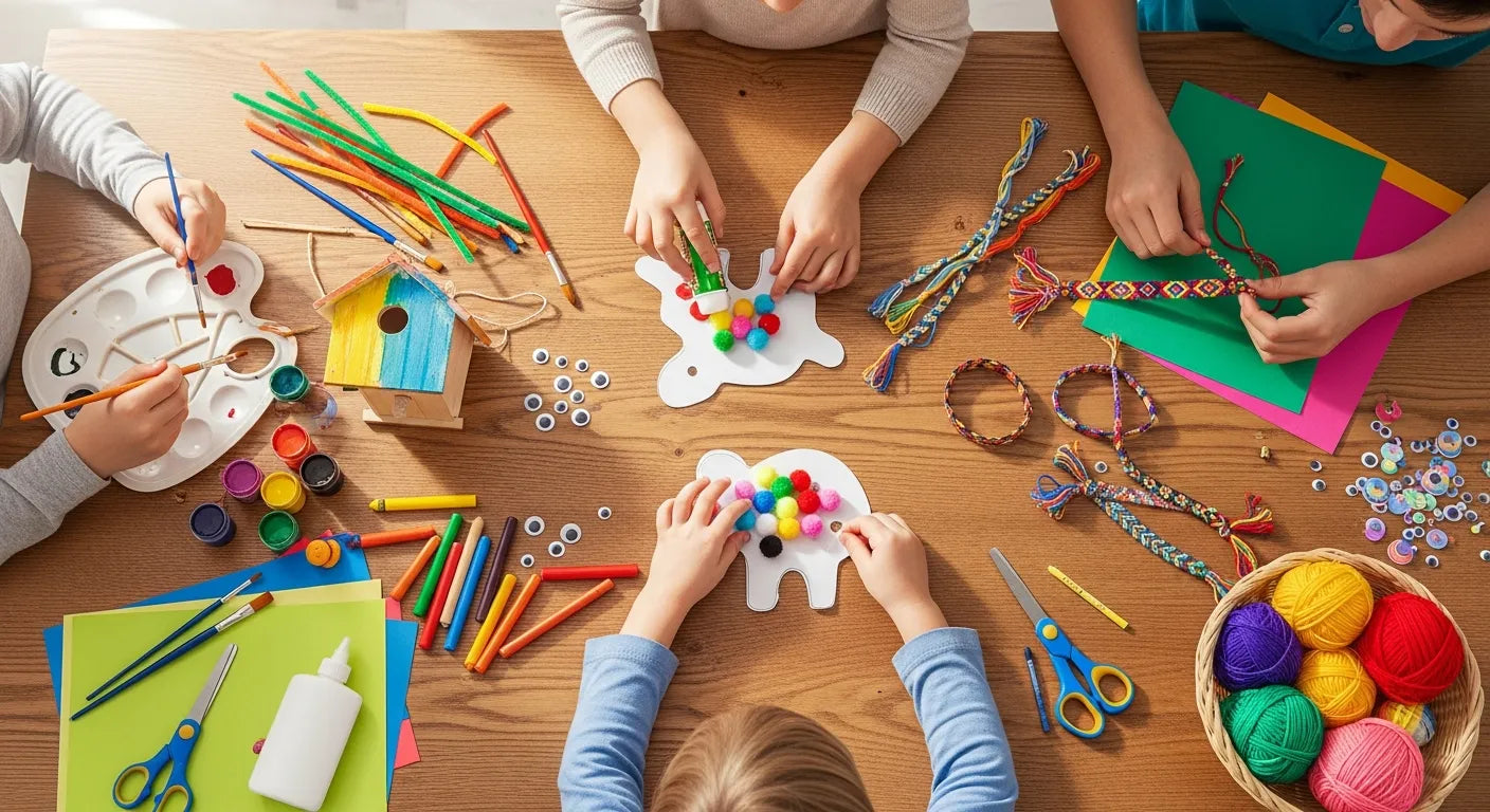 Crafting Joy: Fun Crafts to Do with Kids for Every Age | I'm the Chef Too