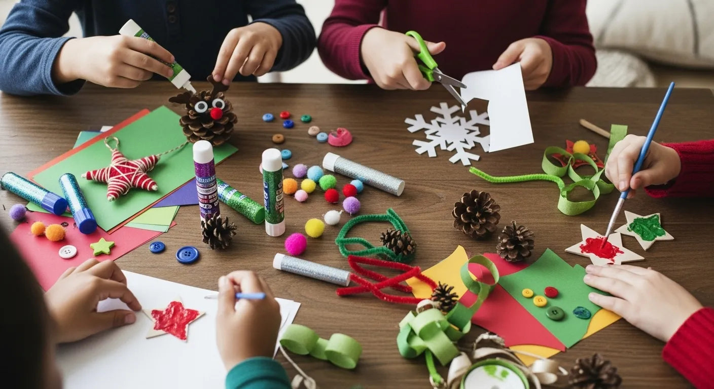 Crafting Joy: Fun Holiday Crafts for Kids to Make | I'm the Chef Too