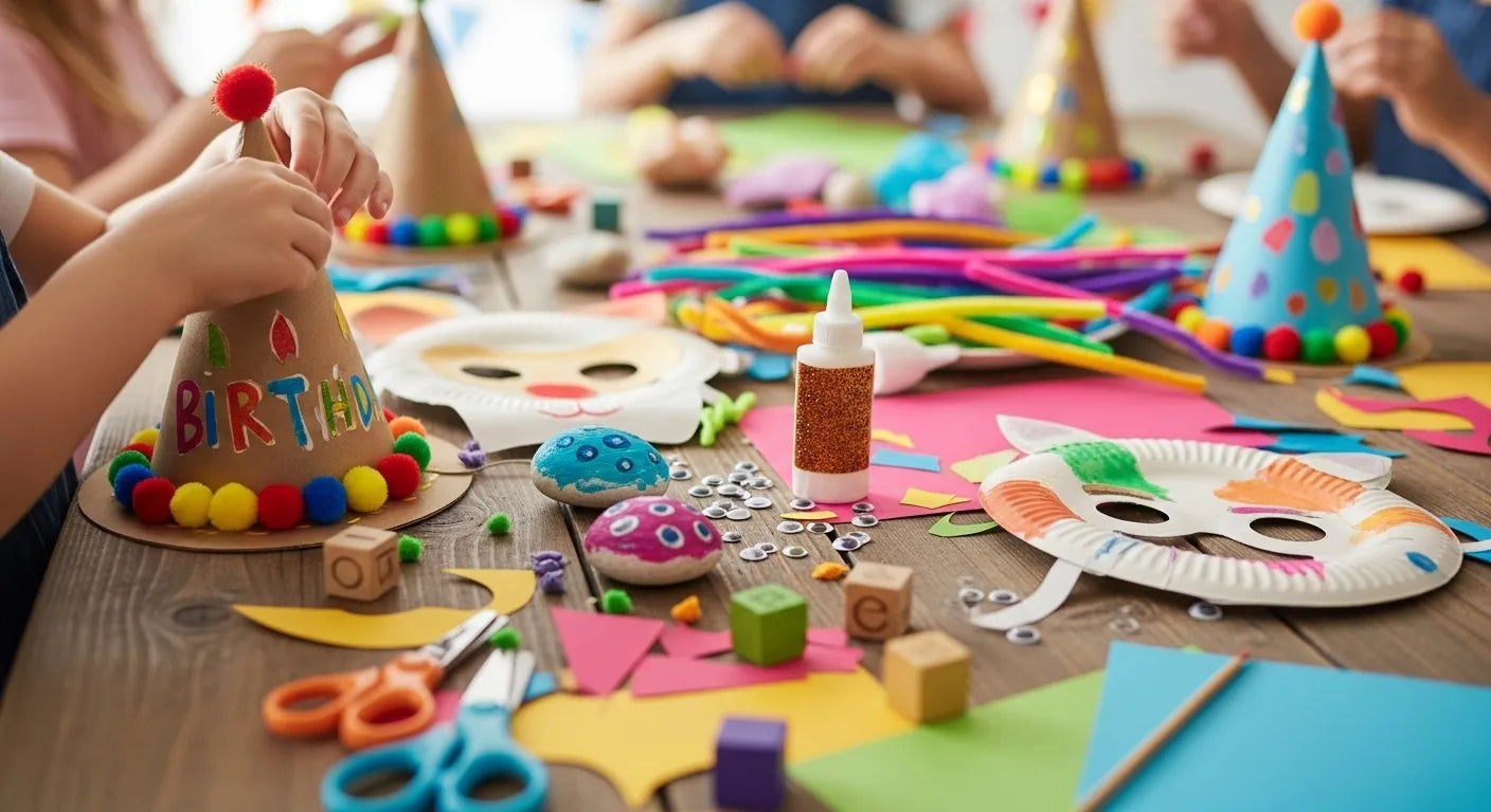 Crafting Joy: Unleash Creativity with Amazing Birthday Party Crafts for ...