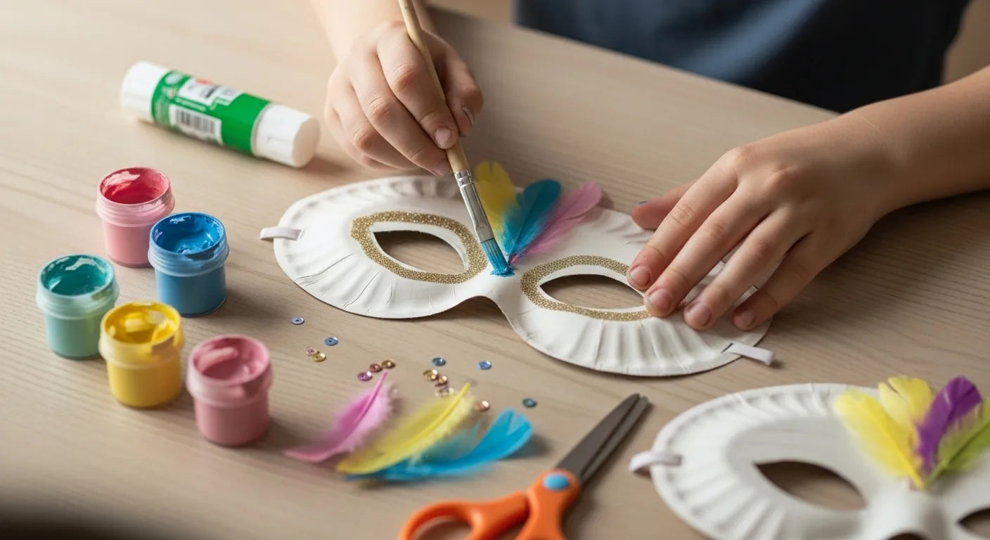 Crafting Joy: Your Guide to a Dazzling Carnival Mask Craft for Kids | I ...