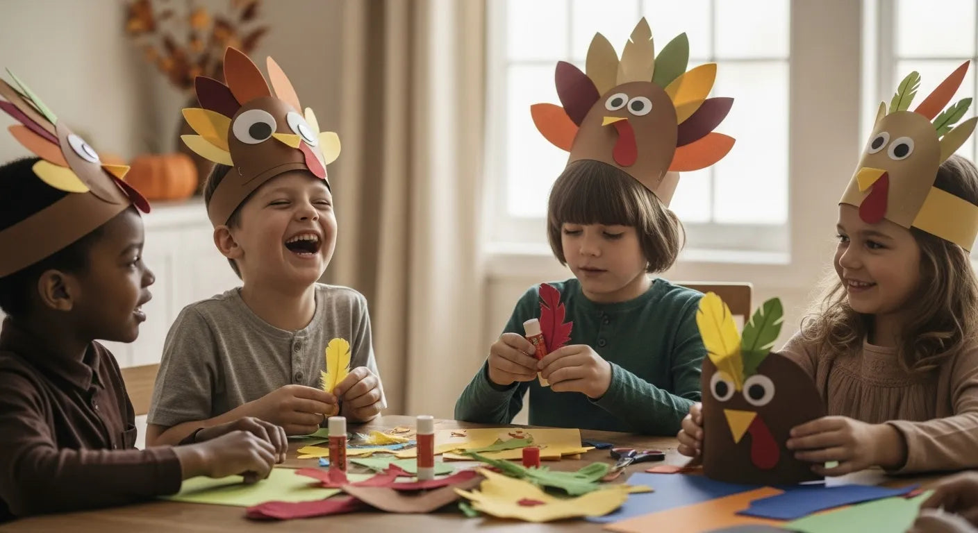 Crafting Joy: Your Guide to Amazing Turkey Hats for Kids | I'm the Chef Too