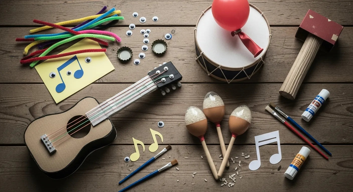 Crafting Melodies: Instrument Crafts for Kids | I'm the Chef Too