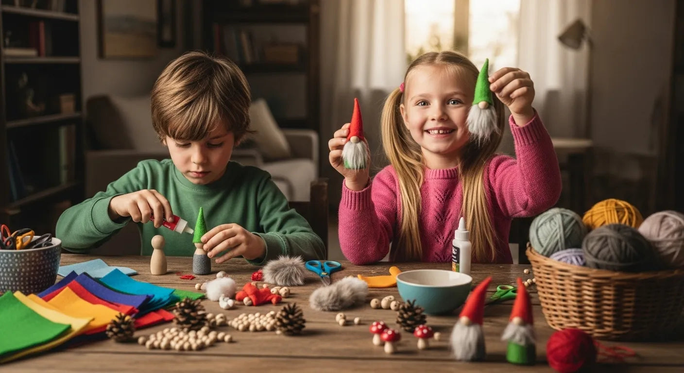 Crafting Whimsical Worlds: The Magic of Gnome Crafts for Kids | I'm the ...
