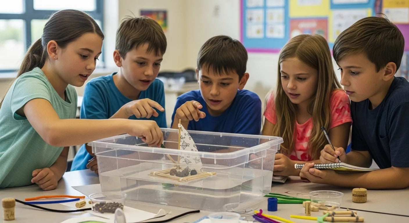 Crafting Wonders: A STEM Project That Floats | I'm the Chef Too