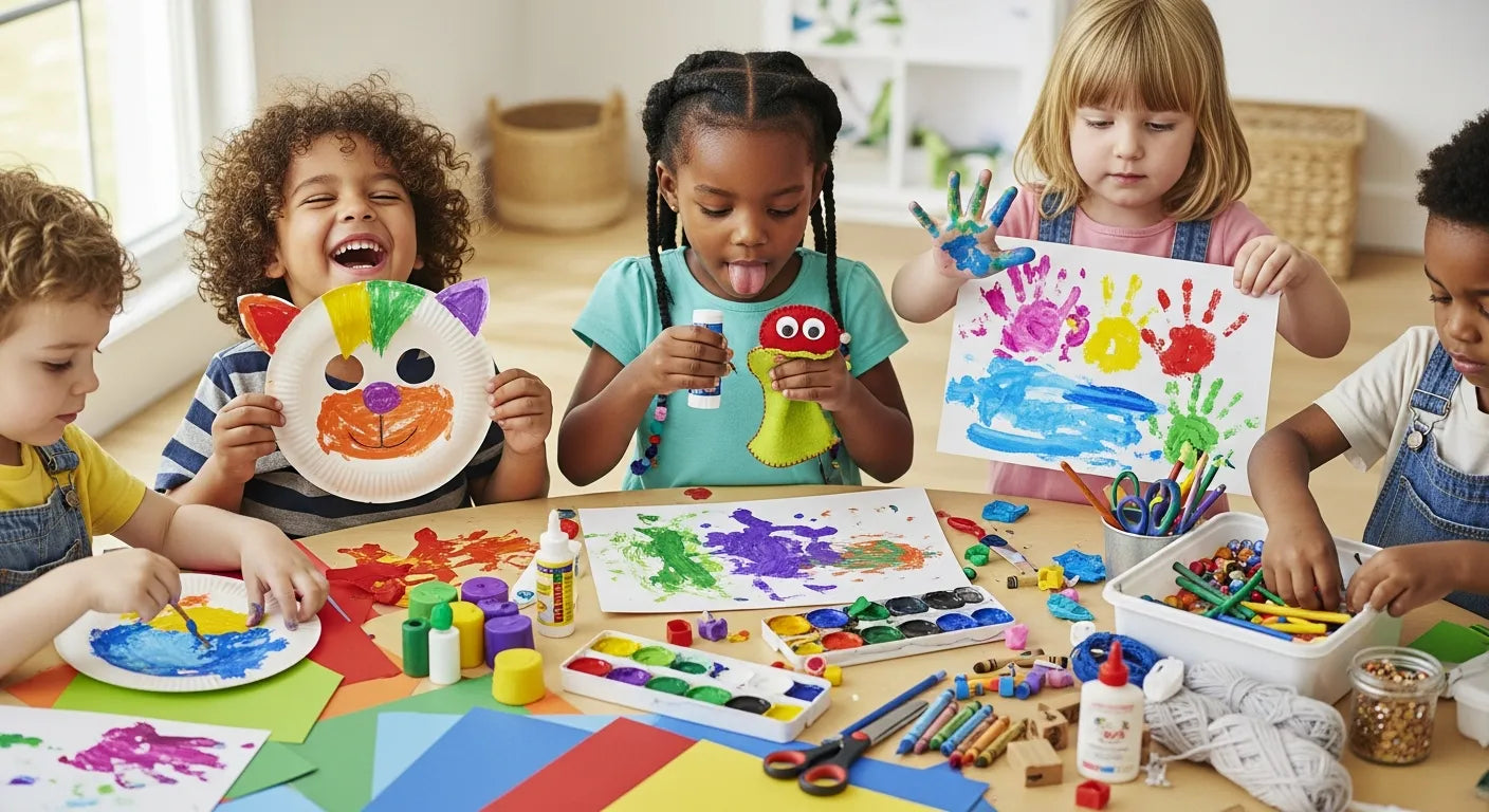 Crafts for Little Kids: Sparking Joy & Learning Through Play | I'm the ...