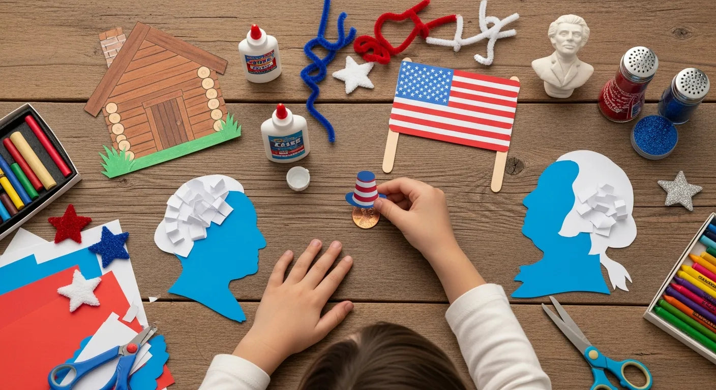 Crafty Celebrations: Fun President Day Crafts for Kids | I'm the Chef Too
