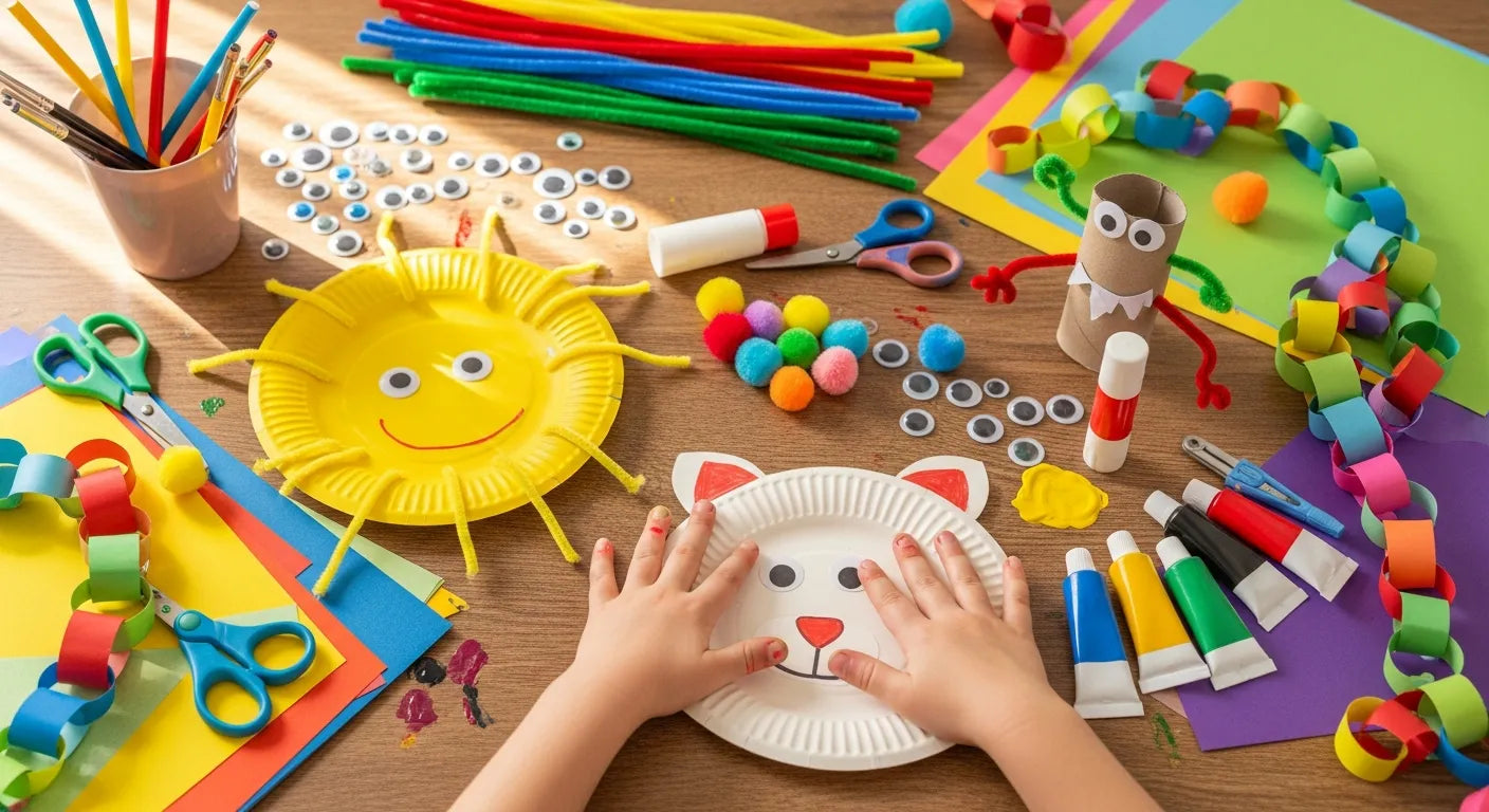 Crafty Creations: Fun Crafts at Home for Kids | I'm the Chef Too