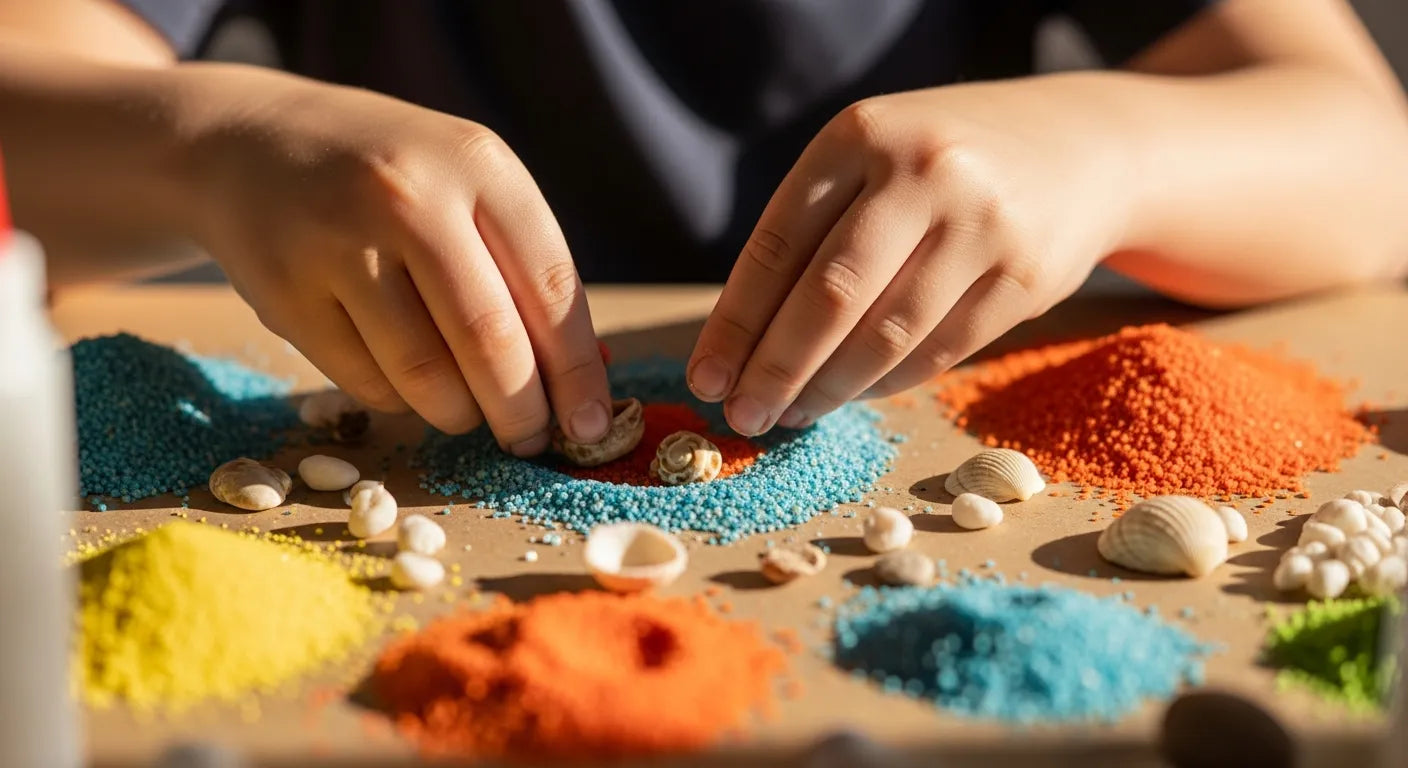 Creative and Educational Sand Art Projects for Kids | I'm the Chef Too