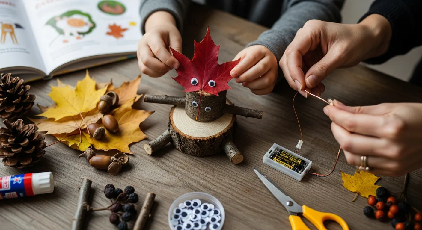 Creative Autumn Craft for Kids: Blending Nature, STEM, and Family Fun ...