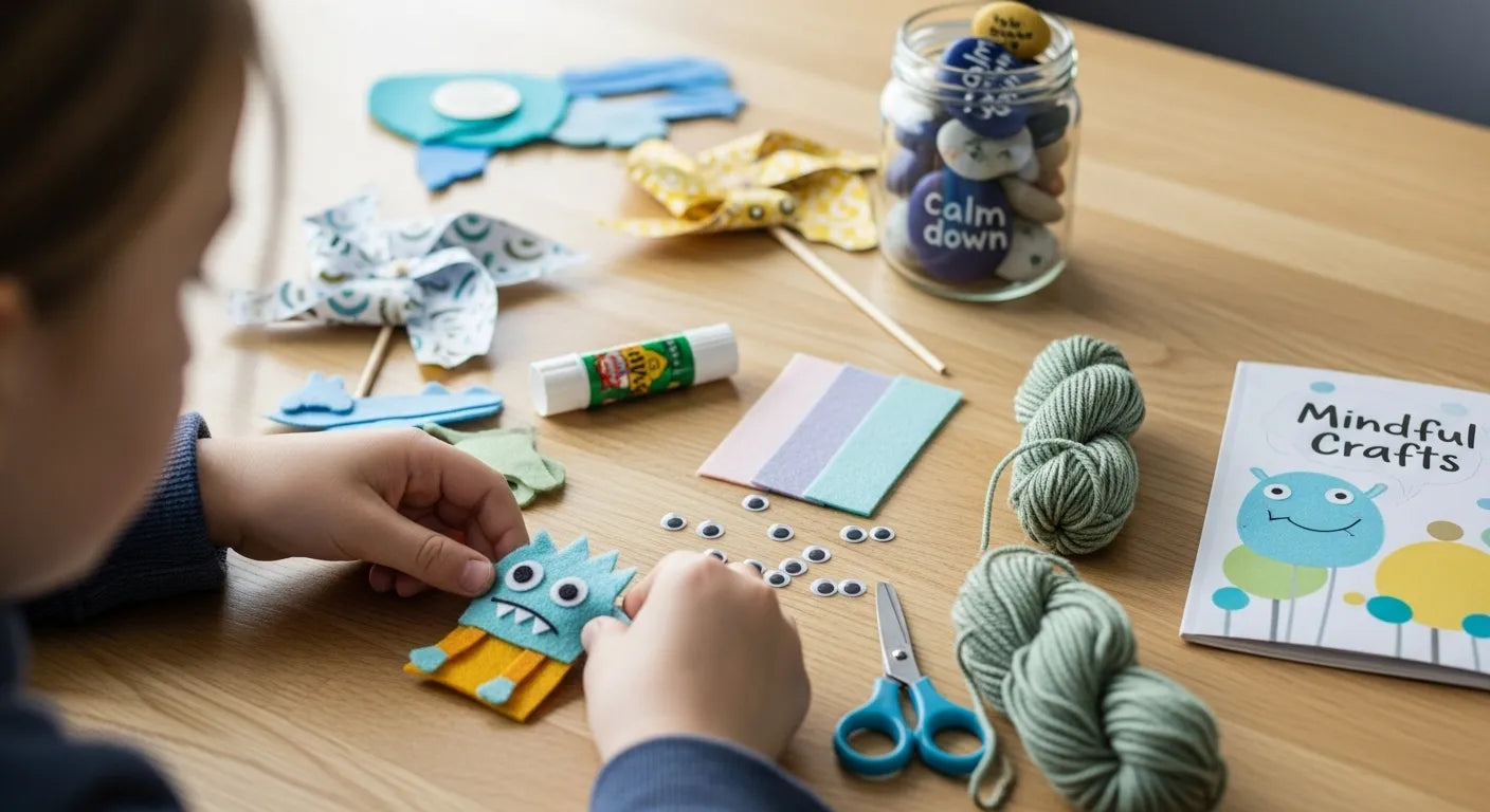 Creative Calm: Mental Health Crafts for Kids | I'm the Chef Too
