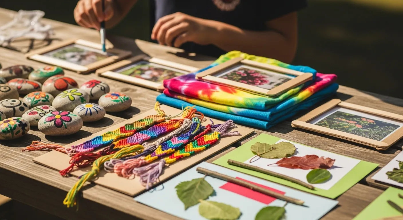 Creative & Easy Summer Camp Crafts for Kids | I'm the Chef Too