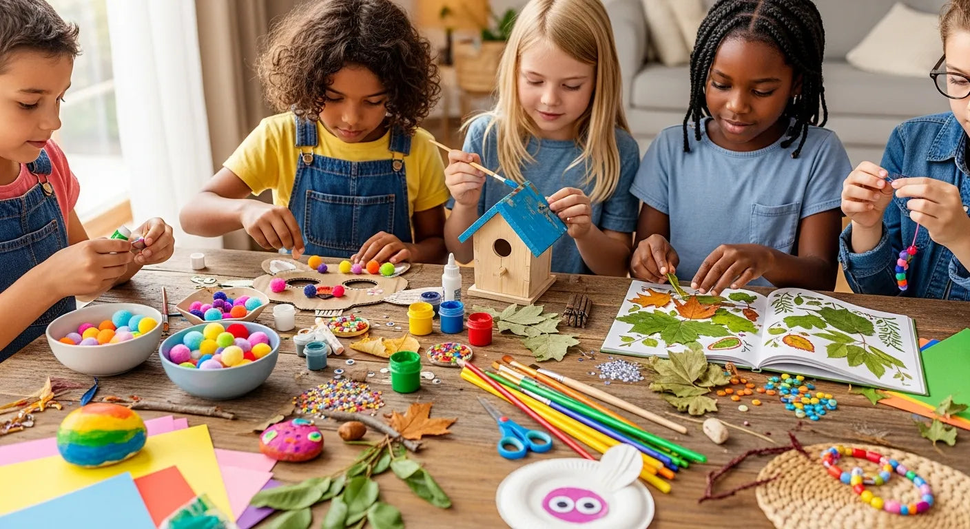 Creative Home Crafts for Kids: Sparking Joy & Learning | I'm the Chef Too