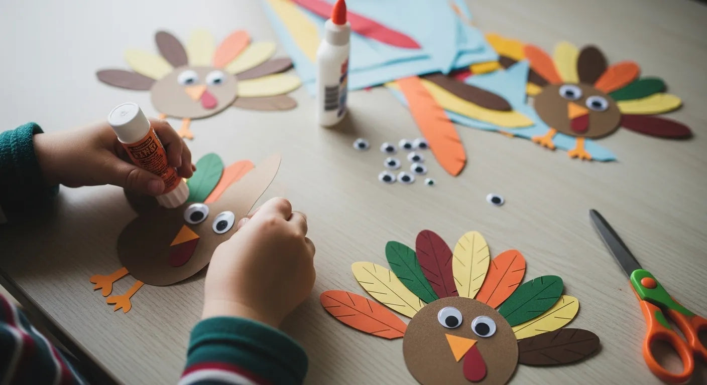 Creative Kid Turkey Crafts for Thanksgiving Fun | I'm the Chef Too