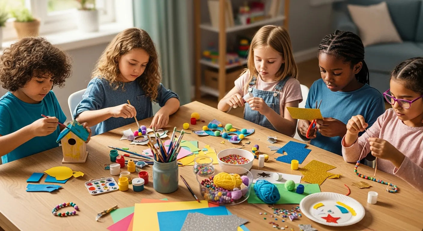 Creative Kids Indoor Crafts for Engaging Screen-Free Fun | I'm the Chef Too