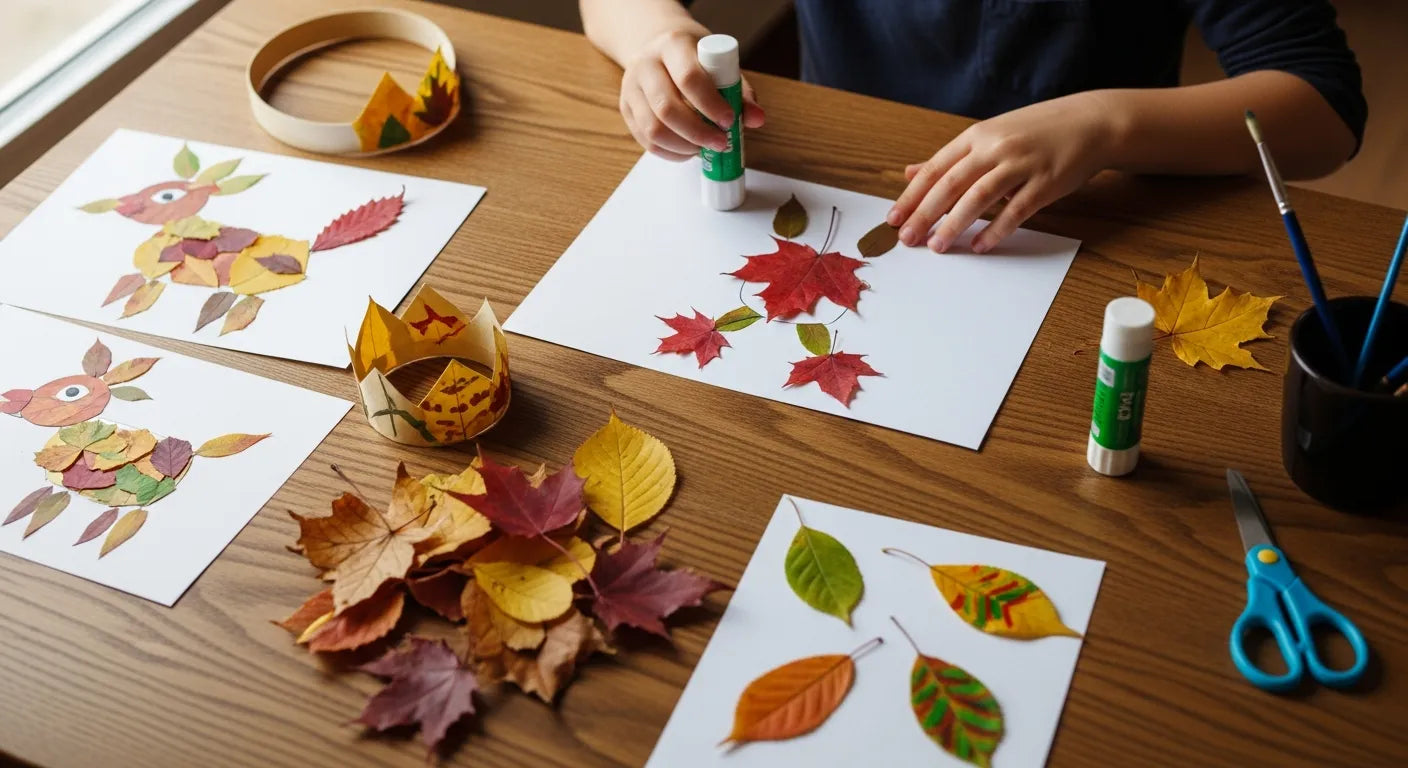 Creative Leaf Crafts for Kids: Nature's Art & Learning | I'm the Chef Too