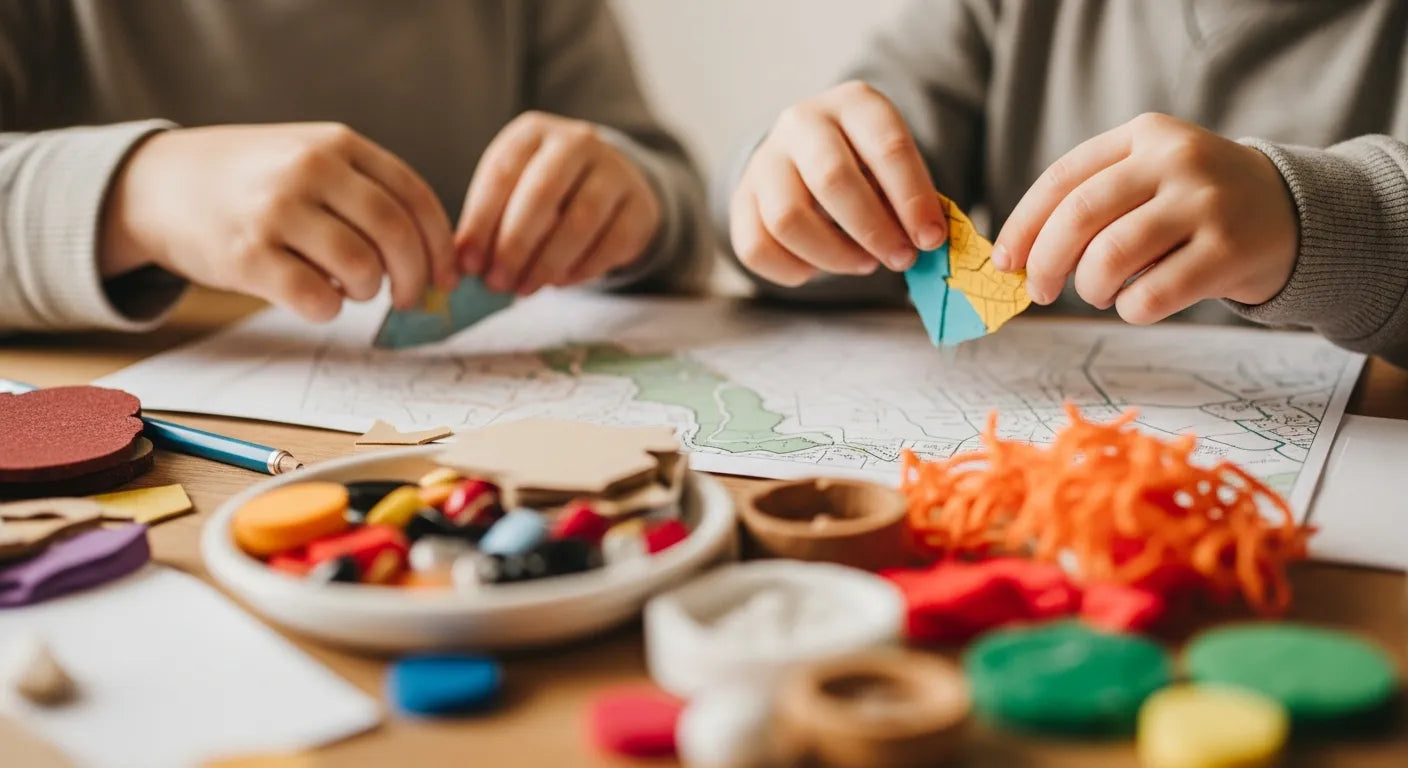 Creative Map Project for Kids: Hands-On Learning Ideas | I'm the Chef Too