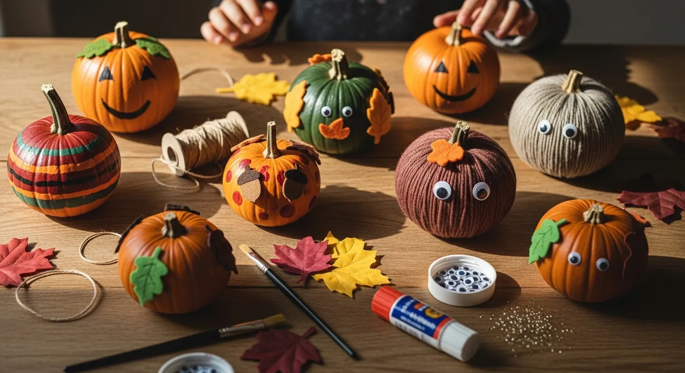 Creative Mini Pumpkin Crafts: Autumn Fun for Kids | I'm the Chef Too