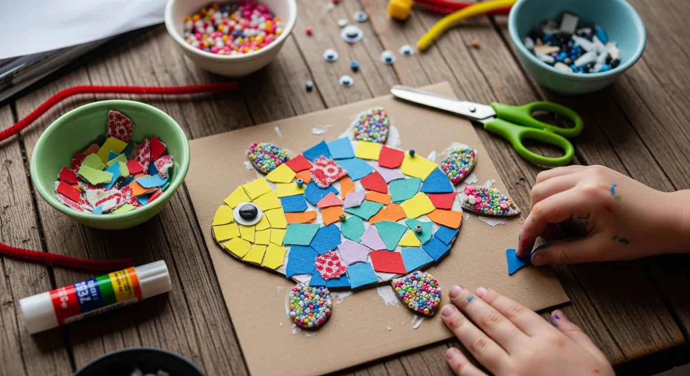 Creative Mosaic Crafts for Kids: Fun STEM & Art Projects