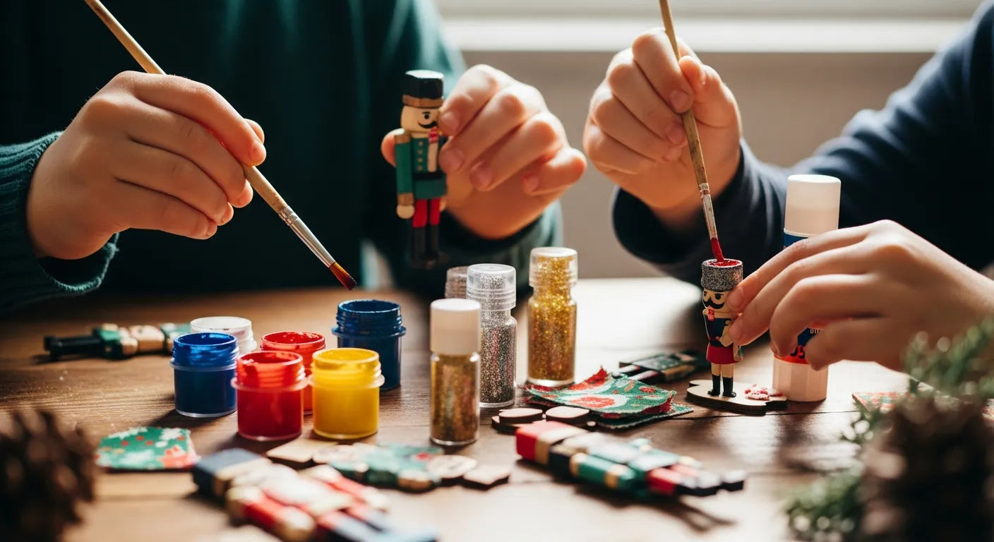 Creative Nutcracker Art Project for Kids: Holiday Fun | I'm the Chef Too