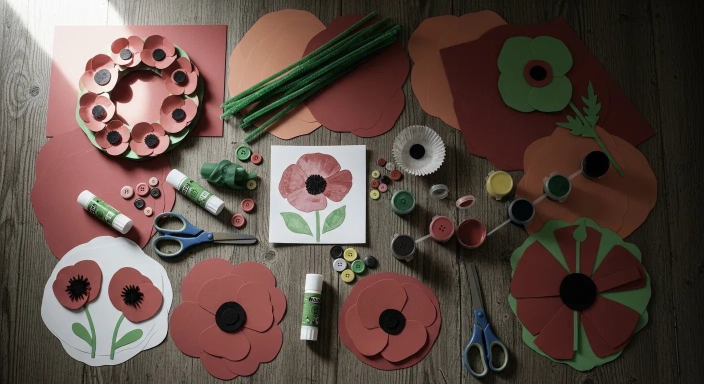 Creative Poppy Crafts for Kids: A Blooming Path to Learning and ...