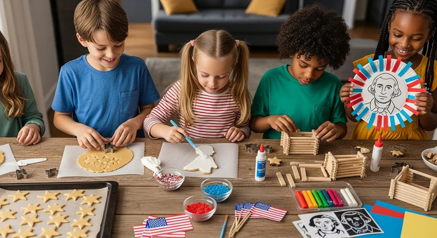 Creative Presidents Day Kids Crafts: Baking History & Building Futures ...