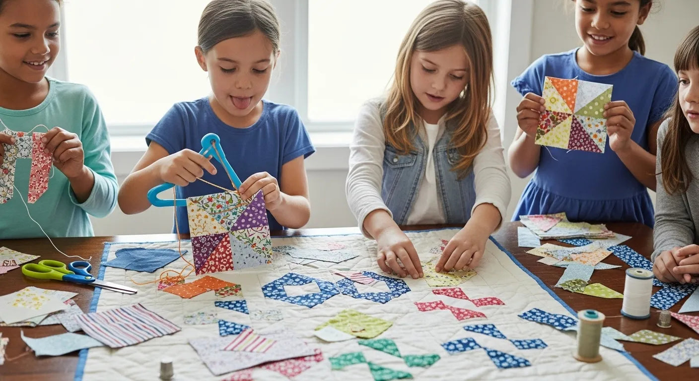 Creative Quilt Craft for Kids: Stitching Up Fun and Learning | I'm the ...