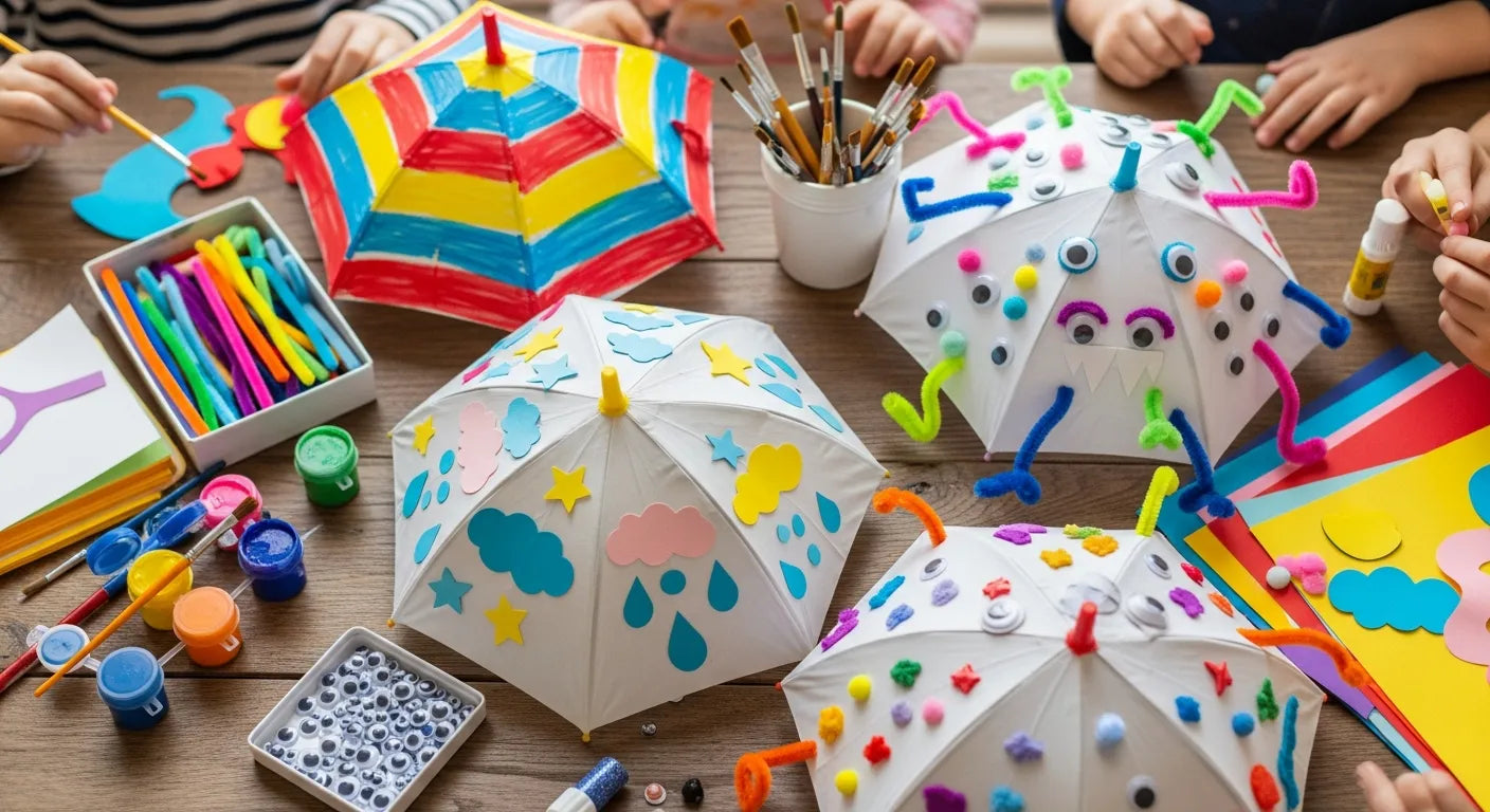 Creative Umbrella Crafts for Kids for Rainy Day Fun | I'm the Chef Too