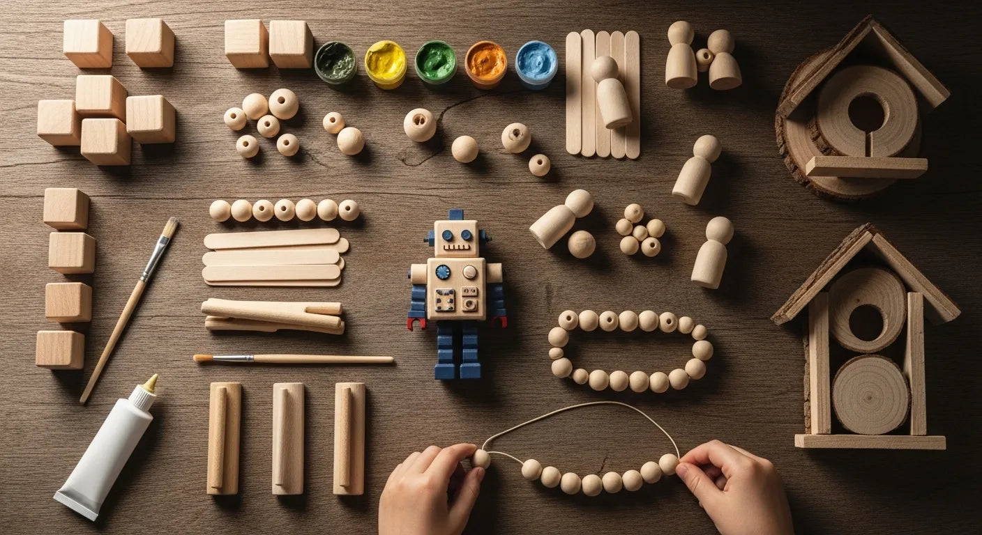 Creative Wood Craft Ideas for Kids & Family Fun | I'm the Chef Too