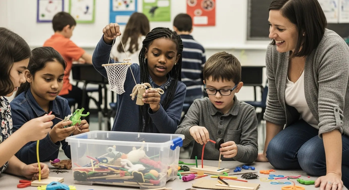 Creature Catcher STEM Challenge: Hands-On Learning Fun | I'm the Chef Too