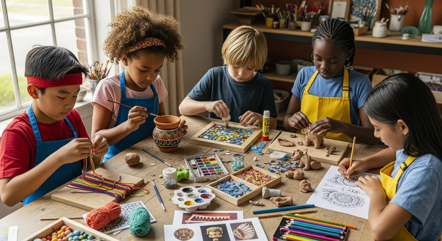Cultural Arts & Crafts: Kids Explore the World | I'm the Chef Too