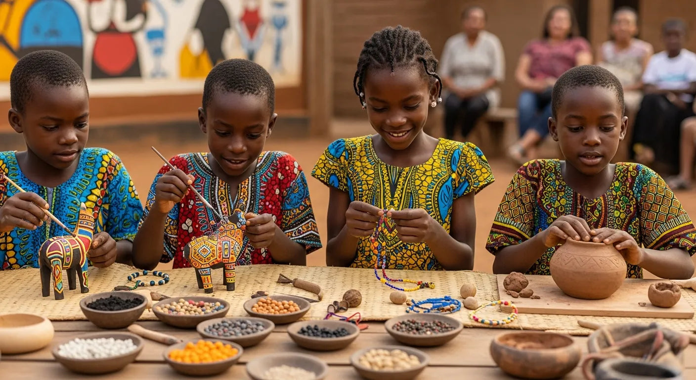 Cultural Craft Adventures: Exploring African Art for Kids | I'm the ...