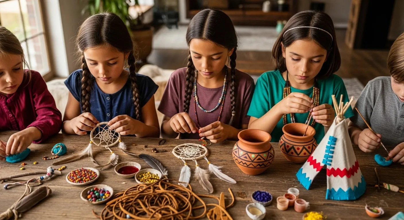 Cultural Creations: Engaging Native American Crafts for Kids | I'm the ...