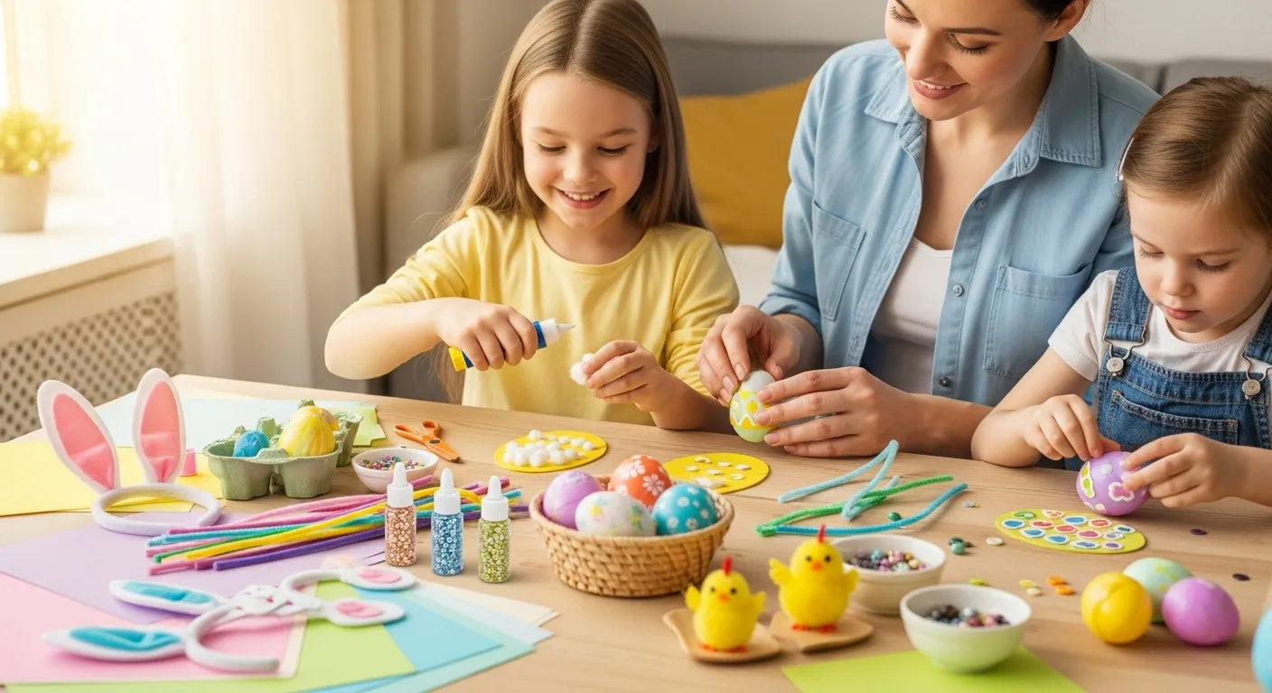 Cute Easy Easter Crafts for Kids: Family Fun Ideas | I'm the Chef Too